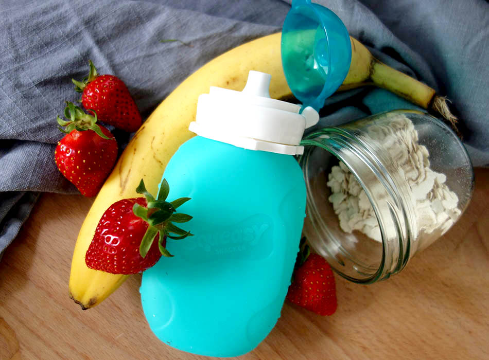 Wiederbefüllbarer Quetschbeutel - Gesunde Quetschies - Ekulele ...